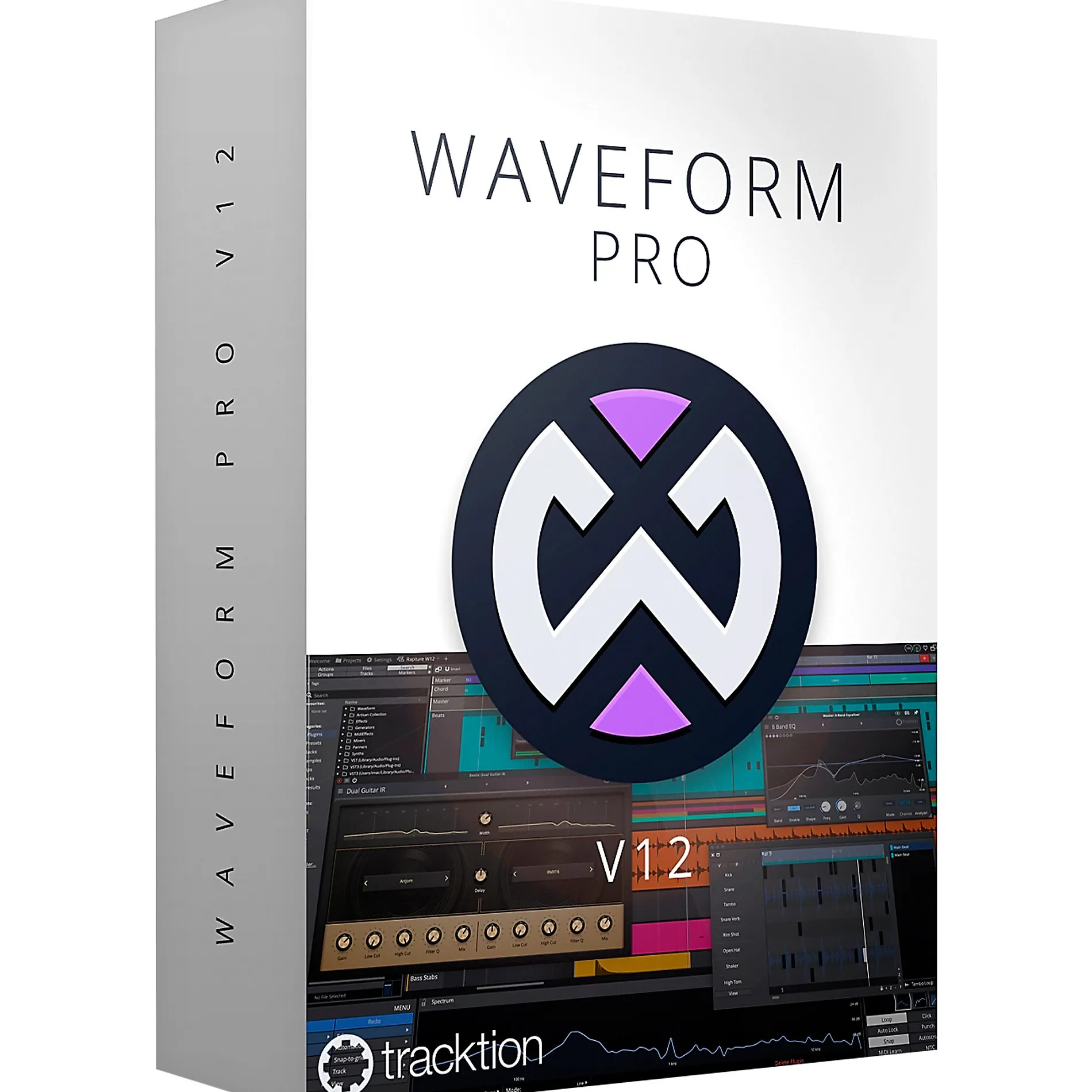 Tracktion Waveform Pro 12 + Studio Content Software Bundle - Guitar World