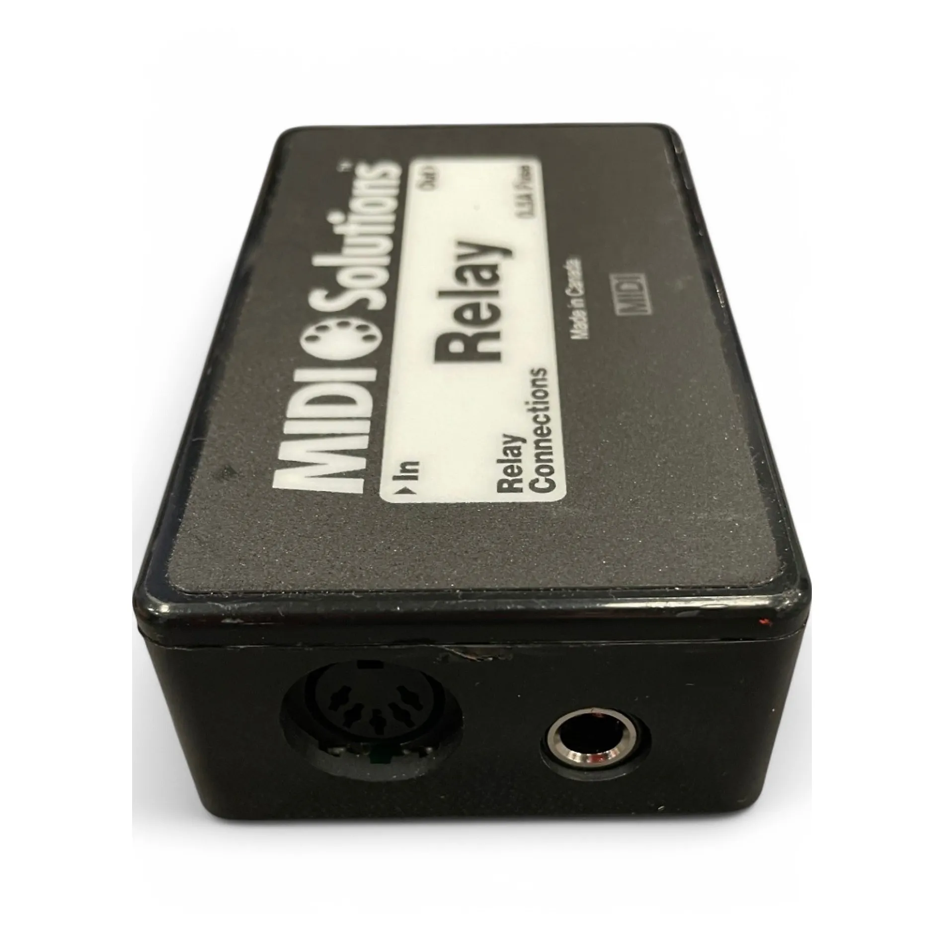 Used MIDI Solutions relay MIDI Interface - Guitar World