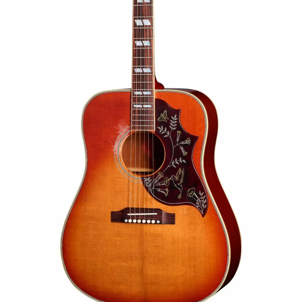 Gibson Murphy Lab 1960 Hummingbird Heavy Aged Acoustic Guitar Washed ...