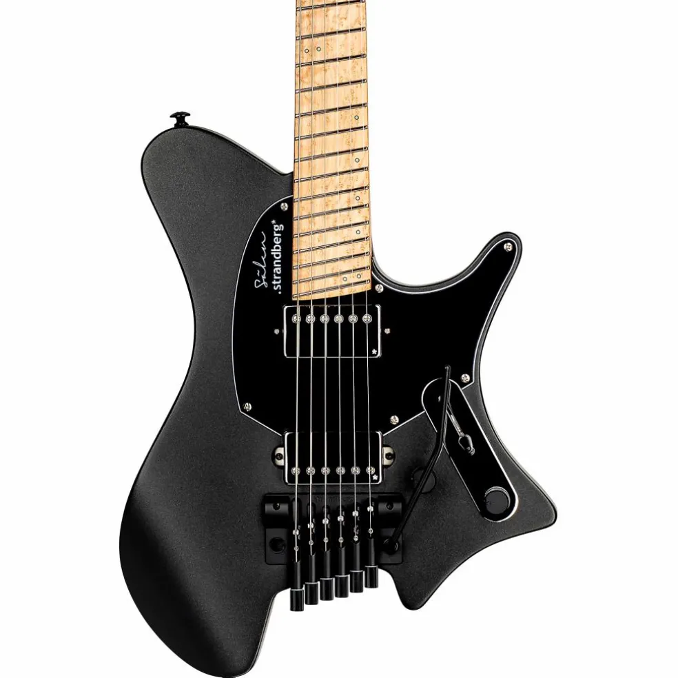 strandberg Salen Classic NX 6 Tremolo Electric Guitar Black Granite ...