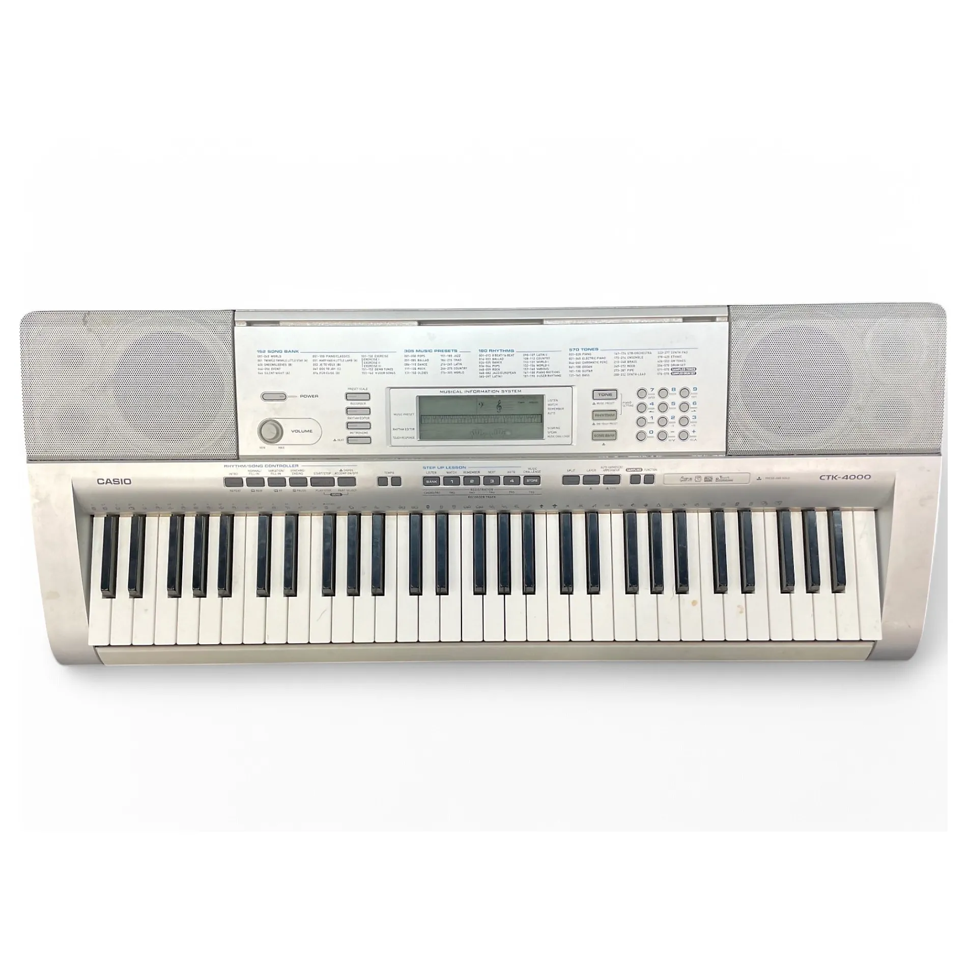 Used Casio CTK-4000 Arranger Keyboard - Guitar World