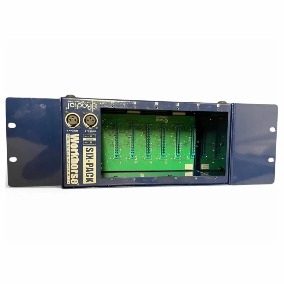 Used Radial Engineering Workhorse SixPack 500 Series Rack Equipment - Guitar World